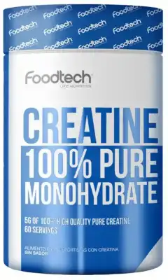 Foodtech Creatine 100% Pure Monohydrated 60 svs - Foodtech - Tienda Paris